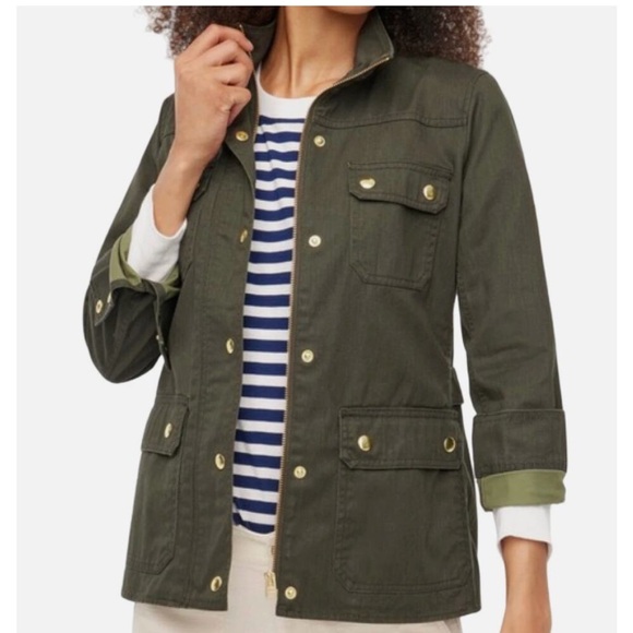 J. Crew | Jackets & Coats | J Crew Womens Utility Jacket | Poshmark